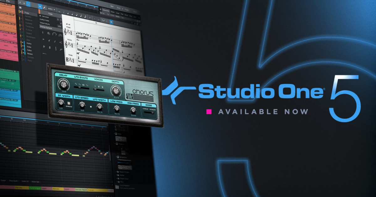 Studio One 5 Released! | PreSonus Software